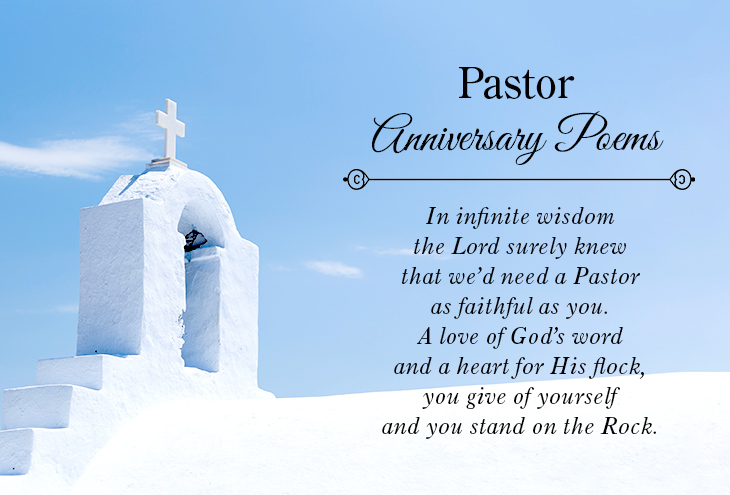 Pastor Anniversary Poems Pastor Gifts
